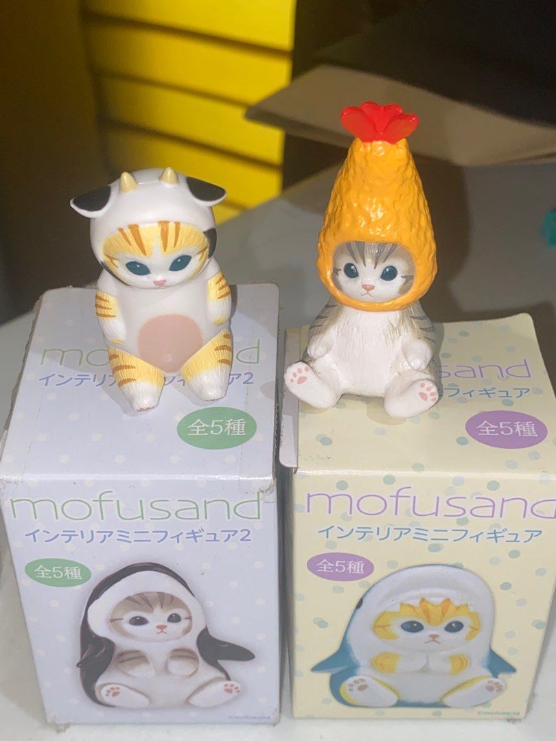 Mofusand Figures, Hobbies & Toys, Toys & Games on Carousell