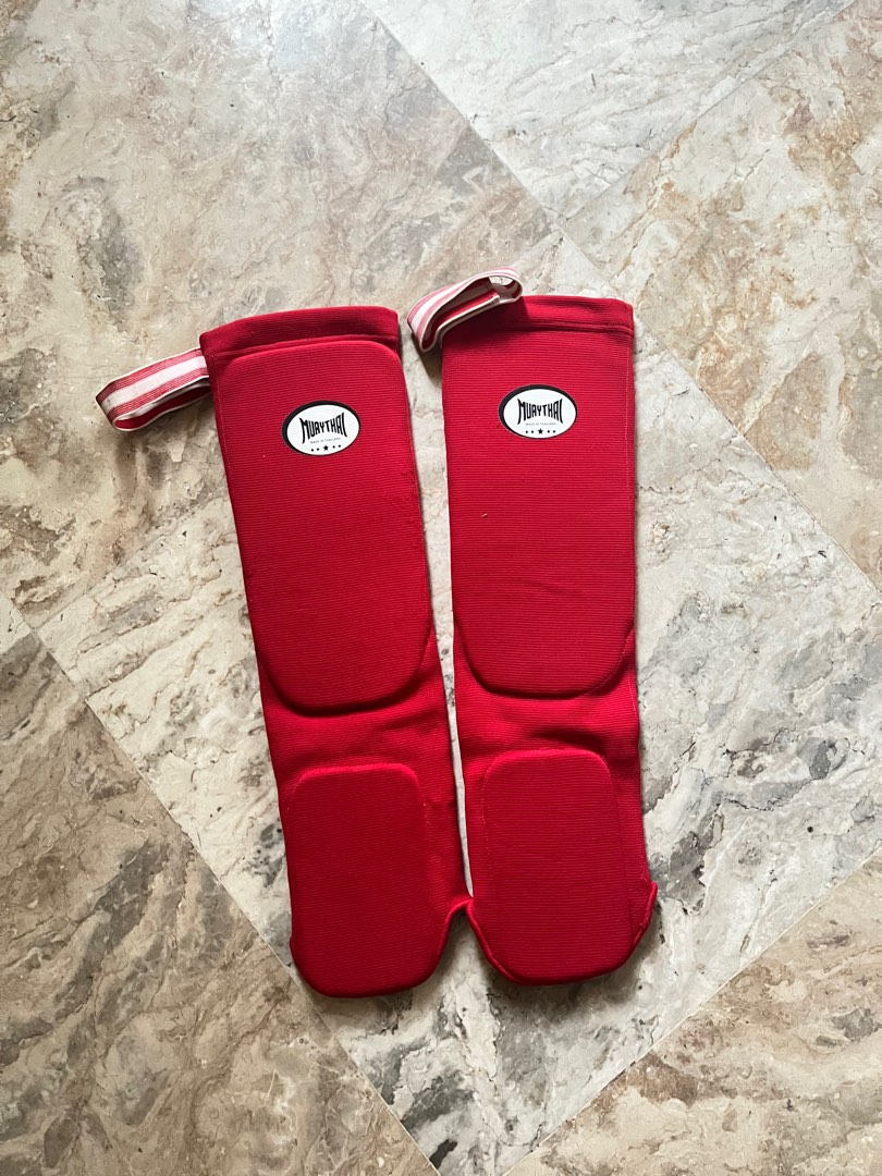 Muay Thai leg pads, Sports Equipment, Sports & Games, Combat Sports on ...