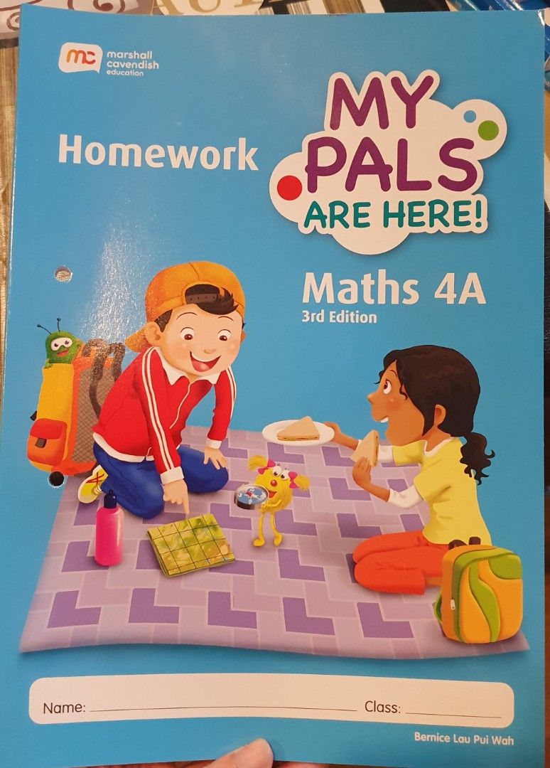 My Pals are Here Homework & Tests books - P4 maths, Hobbies & Toys ...