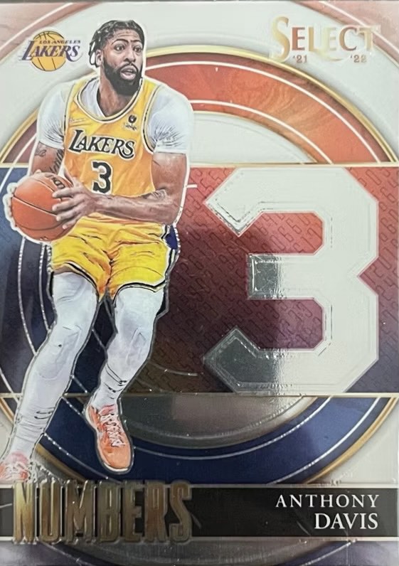 NBA CARDS | Anthony Davis | Numbers '22, Hobbies & Toys, Toys & Games ...