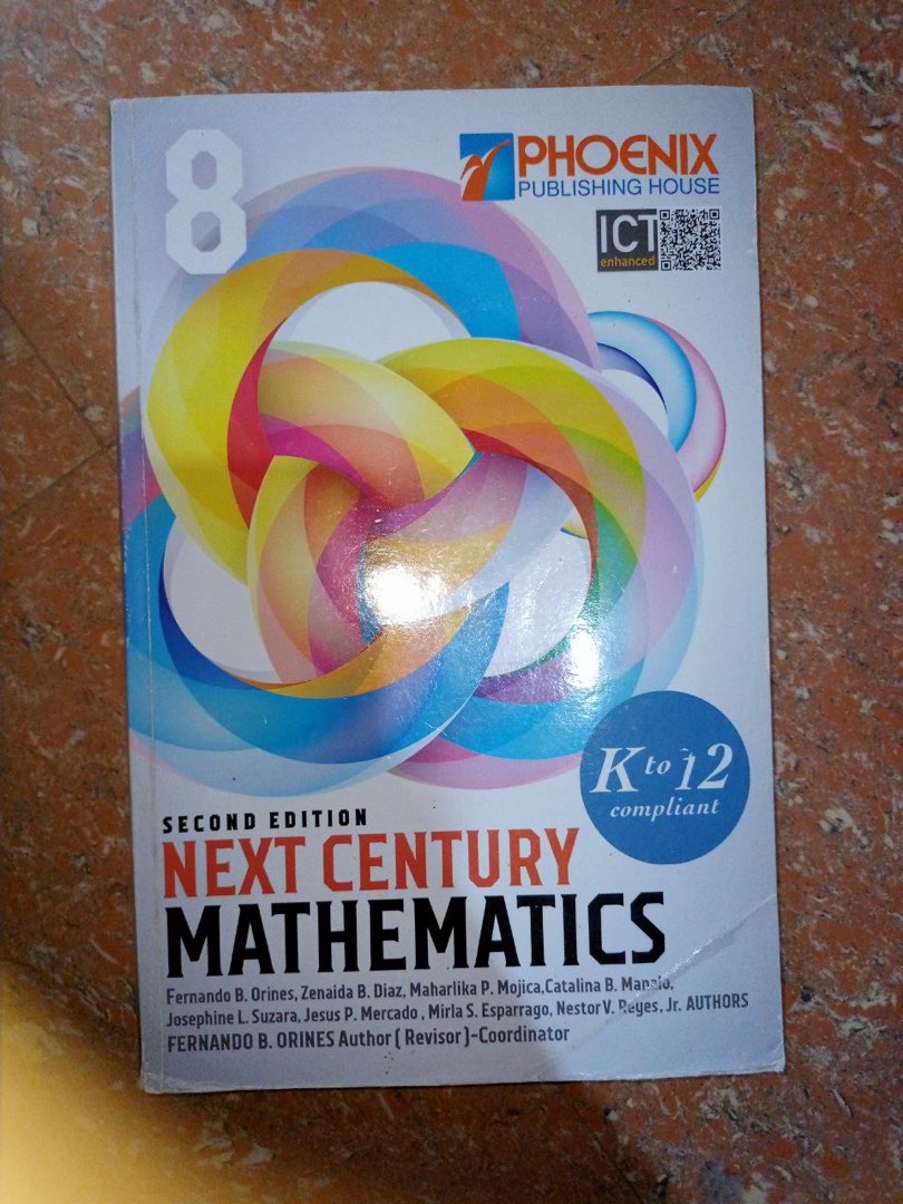 Next Century Mathematics - k to 12 second edition Grade 8, Hobbies ...
