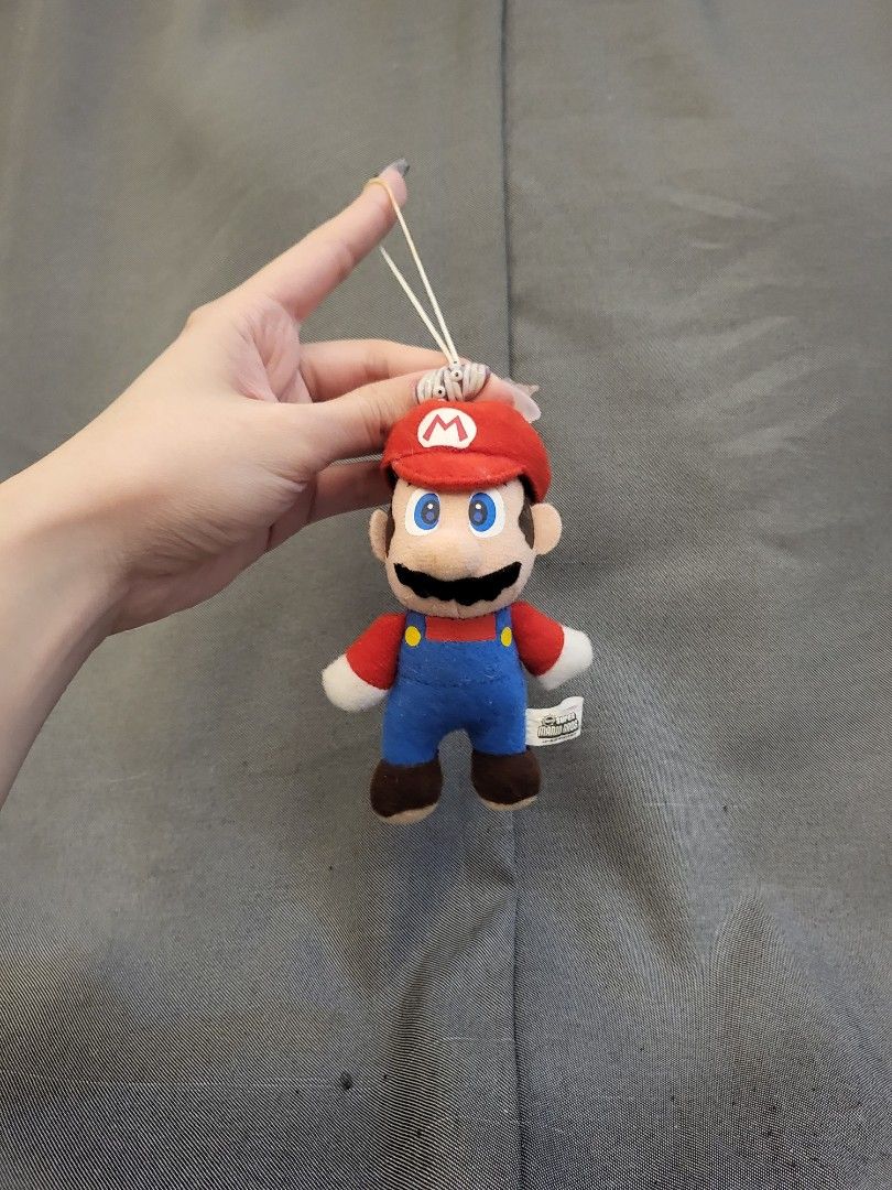 Nintendo Super Mario Plushie Keychain, Hobbies & Toys, Toys & Games on ...