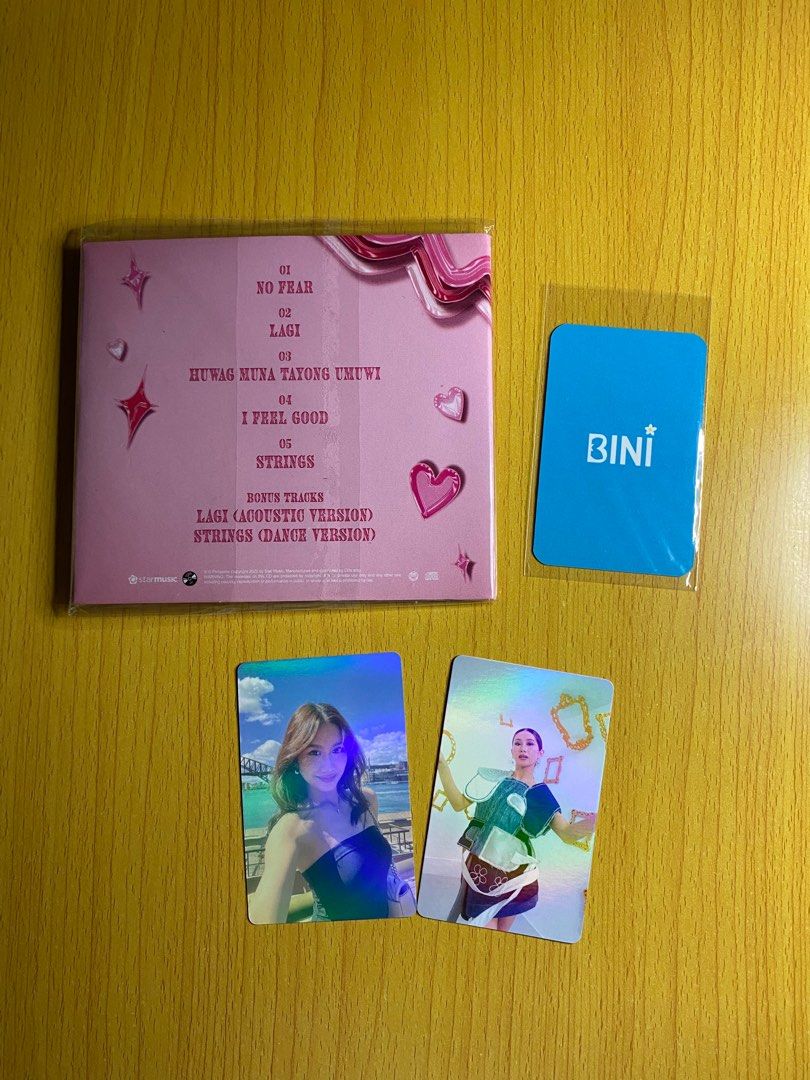 Official Bini Sheena Feel Good Photocard with 2 lomo card freebies ...