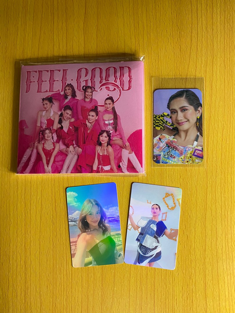 Official Bini Sheena Feel Good Photocard with 2 lomo card freebies ...