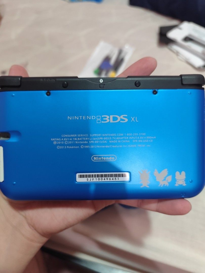 Old 3DS XL Pokemon XY reshell, Mobile Phones & Gadgets, Other Gadgets ...
