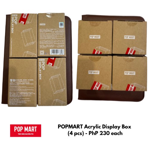 [On hand] POPMART Acrylic Display Box, Hobbies & Toys, Toys & Games on ...