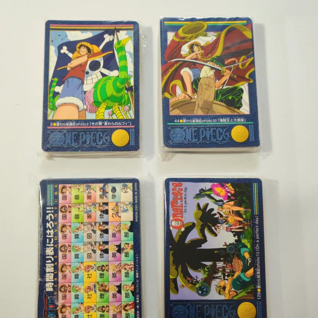 One Piece Visual Adventure FullSet (from vending) Part1 Part2 Part3 ...