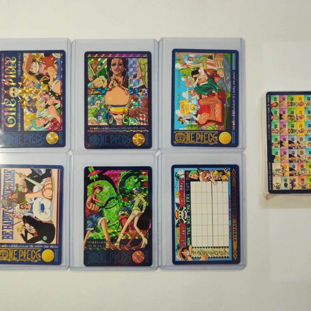 One Piece Visual Adventure FullSet (from vending) Part1 Part2 Part3 ...