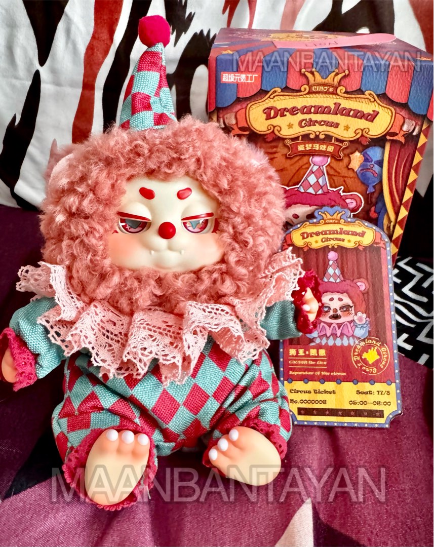[ON-HAND] Cino Timeshare Dreamland Circus plush - Caesar the Lion ...