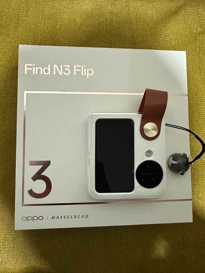 Oppo Find N3 Flip Cream Gold 256GB, Mobile Phones & Gadgets, Mobile ...