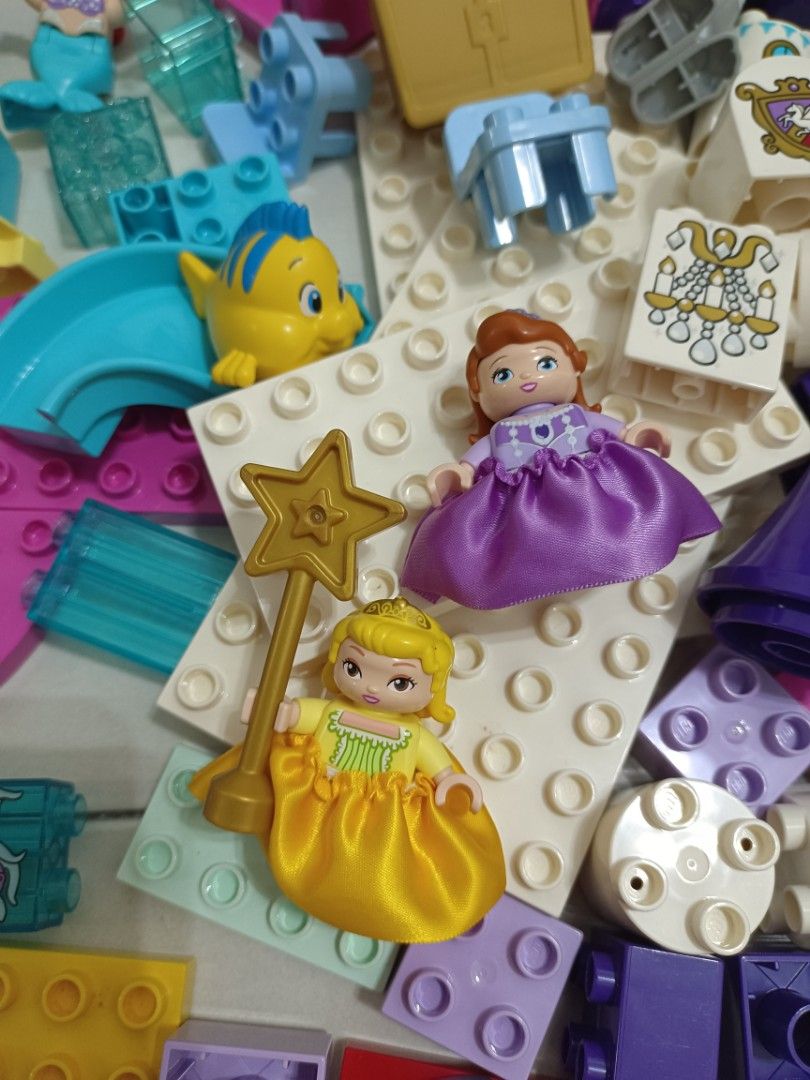 Original LEGO Duplo 10595 Sofia the First Royal Castle and 10922 Little ...
