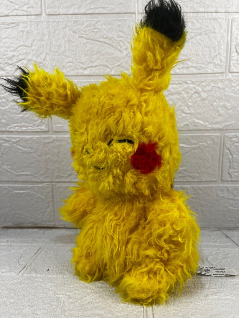 Pocket Monster Pokemon Pikachu Furry Yellow Plush/Stufftoy, Hobbies ...
