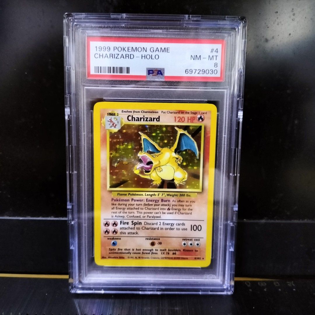pokemon card charizard base set psa 8, Hobbies & Toys, Collectibles & Memorabilia, Vintage ...