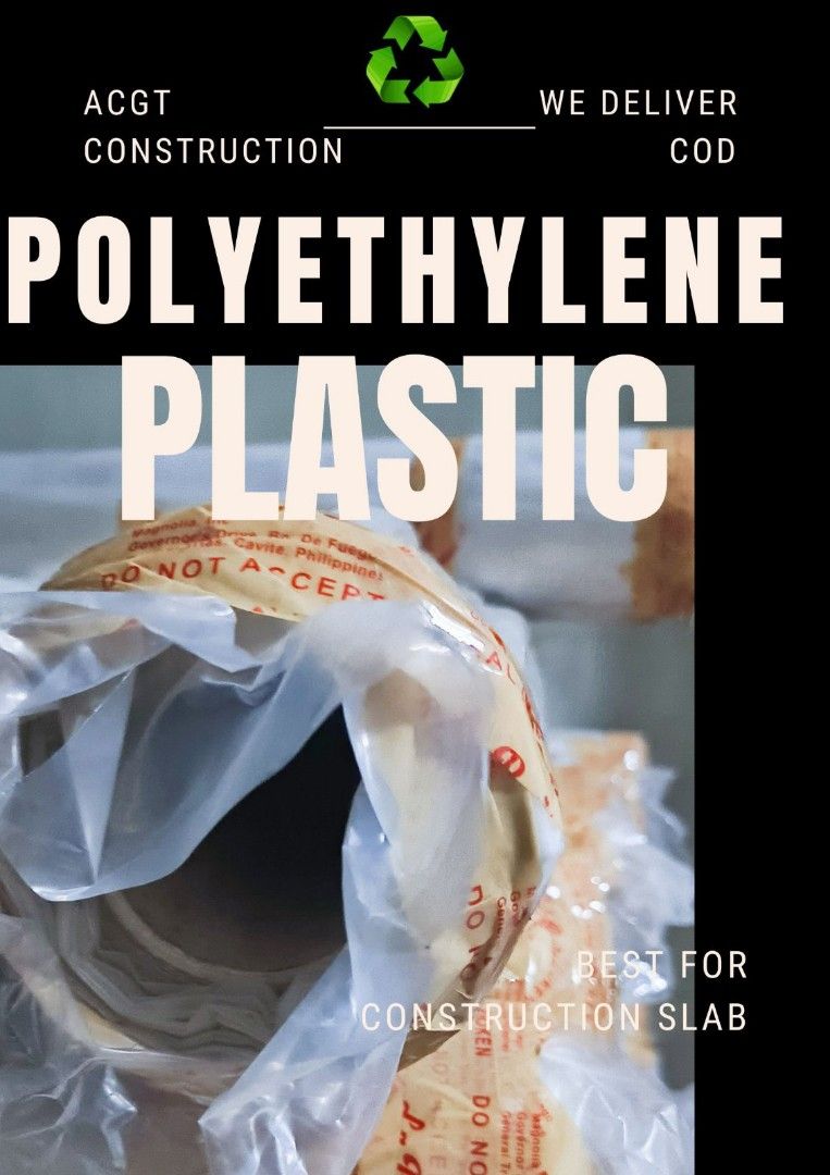 Polyethylene Plastic Sheet Film, Commercial & Industrial, Construction ...