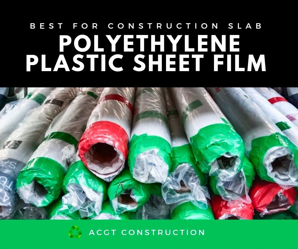 Polyethylene Plastic Sheet Film, Commercial & Industrial, Construction ...