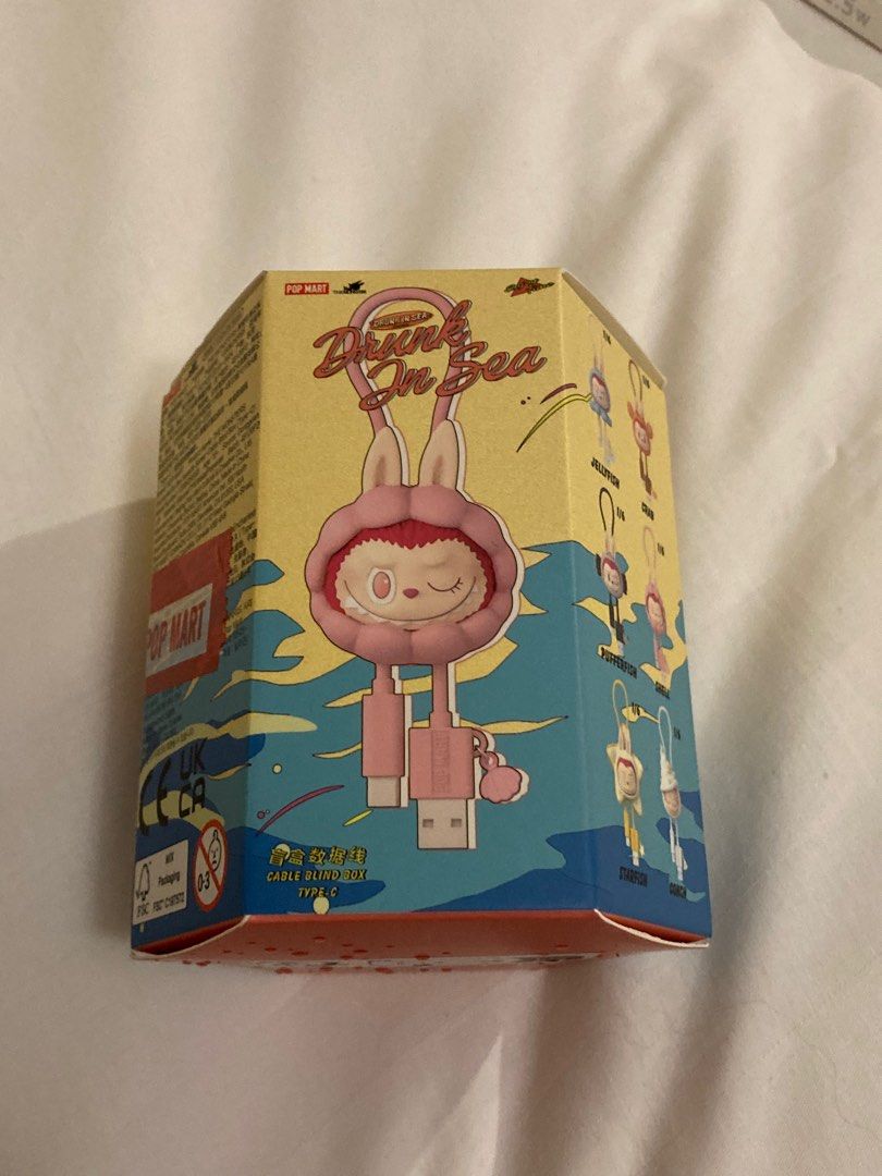 Popmart The Monster Labubu Drunk in Sea Type C Charge and Iphone 6 ...