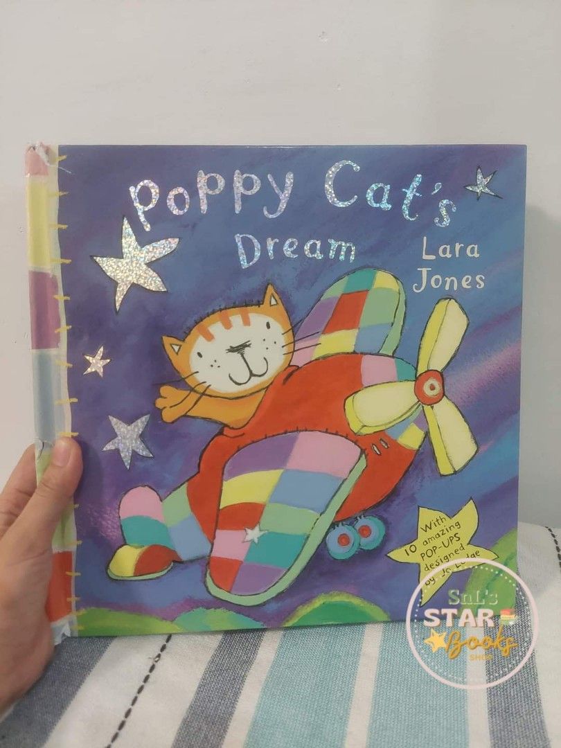 Poppy Cat's Dream by Lara Jones, A Campbell Pop-up/popup Book, Hobbies ...