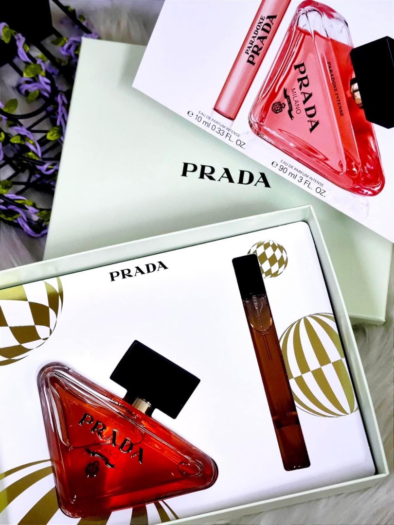 Prada Paradoxe Persona Intense Set 90ml Edp+10ml Edp Spray, Beauty ...