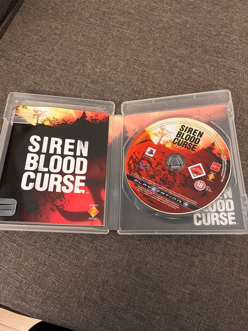 PS3 Siren Blood Curse, Video Gaming, Video Games, PlayStation on Carousell