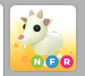 Roblox Adopt Me Neon Fly Ride Goat Adopt Me NFR Goat, Video Gaming ...