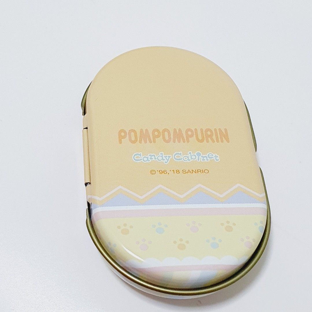 Sanrio Original Candy Cabinet Pompompurin Easter Bunny Mini Tin Case ...