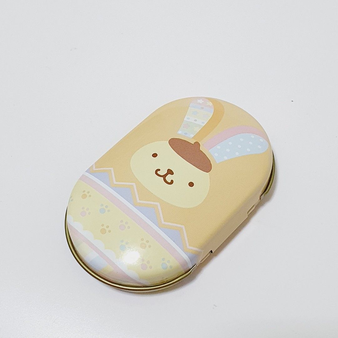 Sanrio Original Candy Cabinet Pompompurin Easter Bunny Mini Tin Case ...