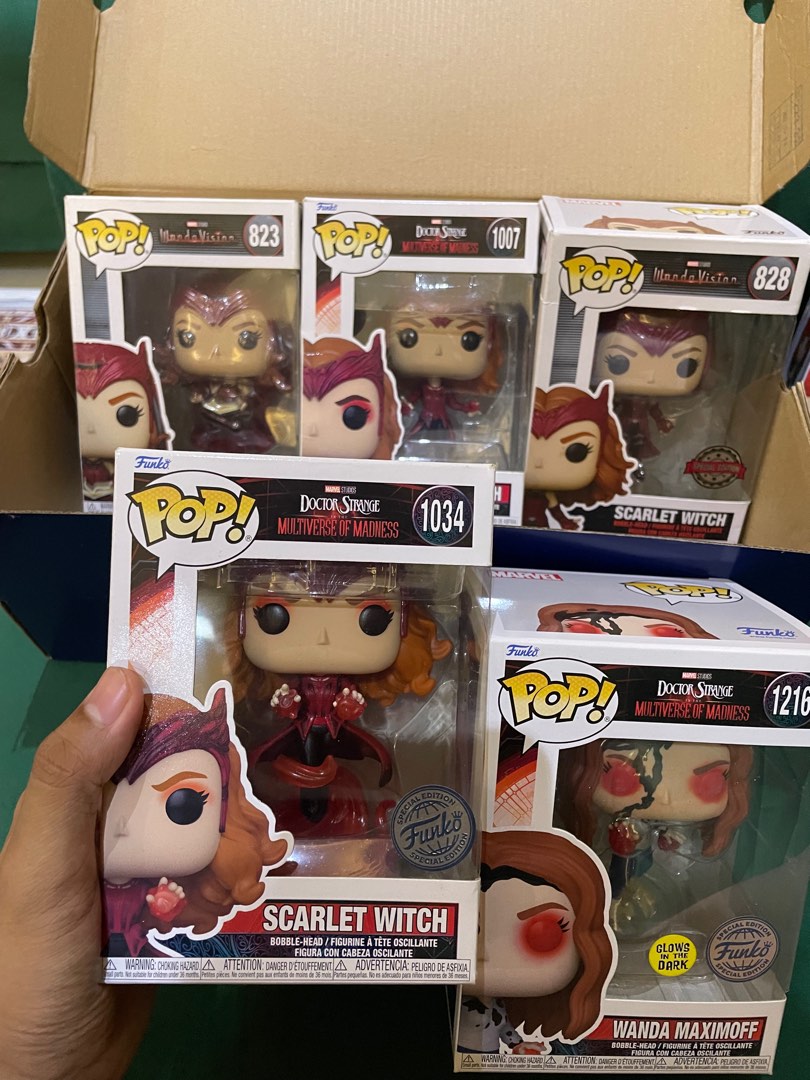 SCARLET WITCH FUNKO POP COLLECTION, Hobbies & Toys, Toys & Games on ...