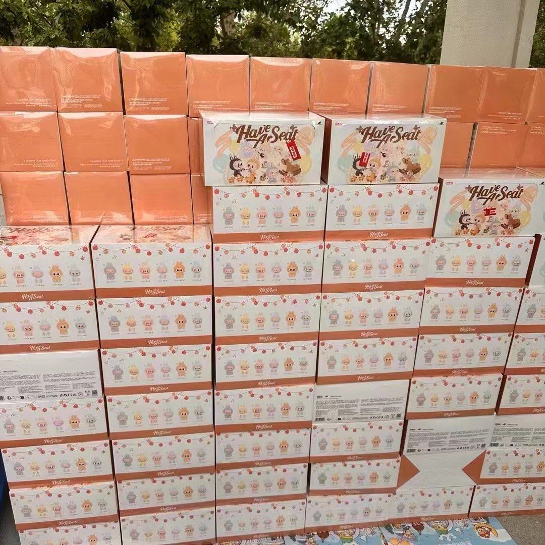 Sealed Labubu Version 2 Have A Seat, Hobbies & Toys, Toys & Games on ...