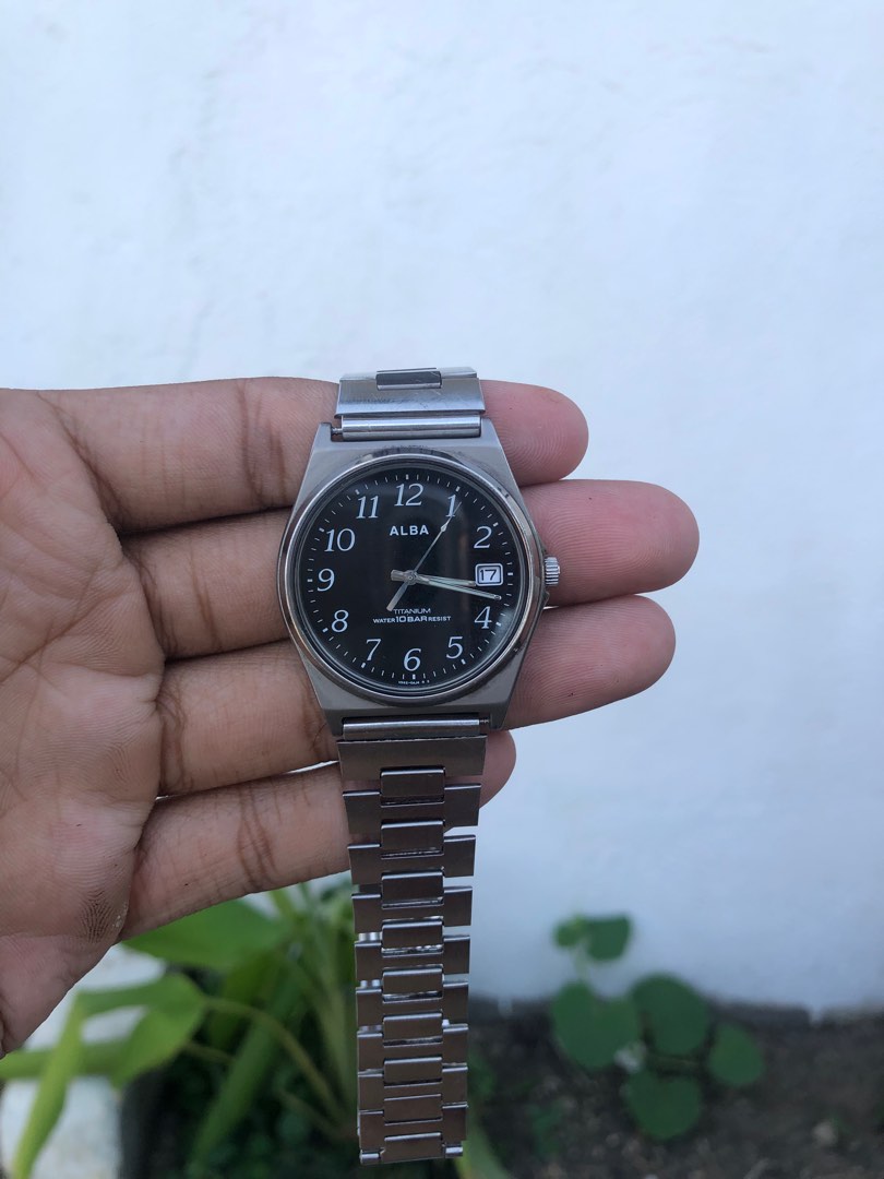 Seiko Alba Titanium, Men's Fashion, Watches & Accessories, Watches on ...