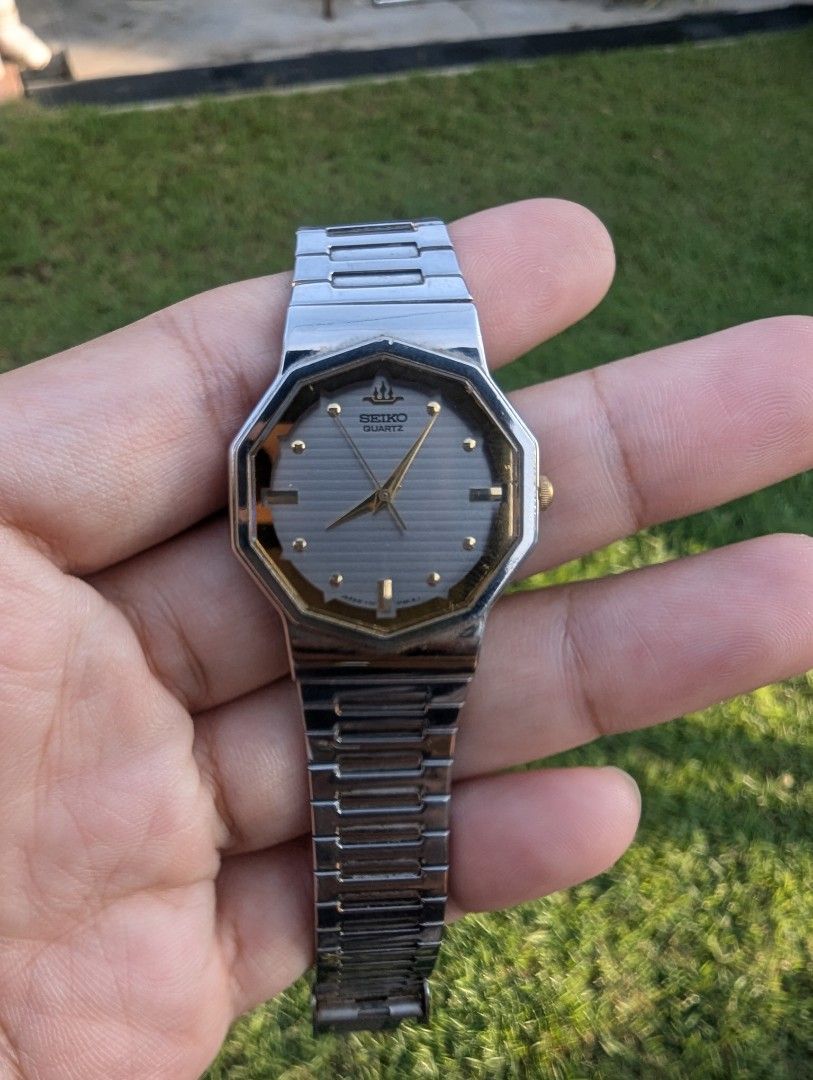 Seiko Chronos Vintage Quartz Men, Men's Fashion, Watches & Accessories ...