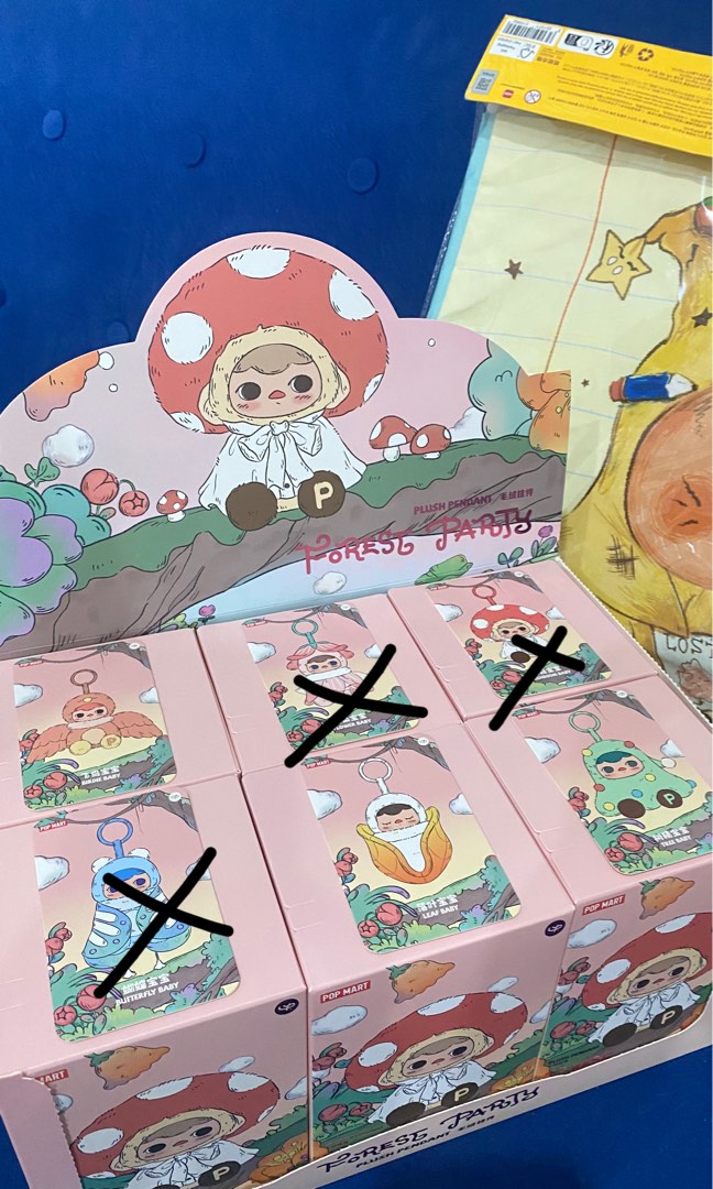 [SELECTED] POPMART Pucky Forest Party Blind Box Plush Pendant, Toys ...