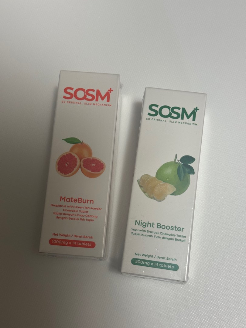 SOSM 瘦身糖 排毒糖 減肥, 健康及營養食用品, 健康補充品, 健康補充品 - 維他命及補充品 - Carousell