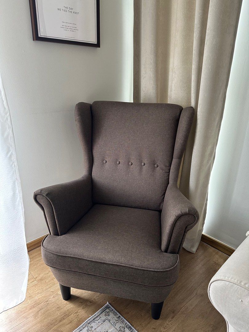 SSF Armrest Single Sofa Chair Furniture Home Living Furniture Sofas on Carousell
