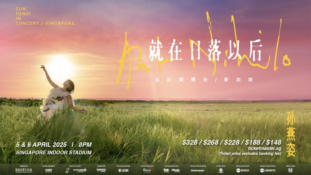 Sun Yan Zi Concert Ticket Cat 2 on 6 Apr 2025, Tickets & Vouchers ...