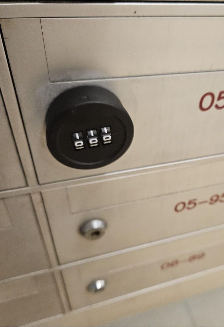 supply install all hdb condo letter box lock combation passcode digital ...