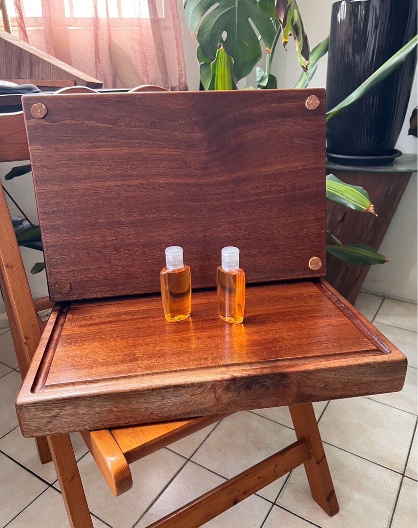 Premium exotic Surian Batu Butcher’s block Chopping board Charcuterie ...