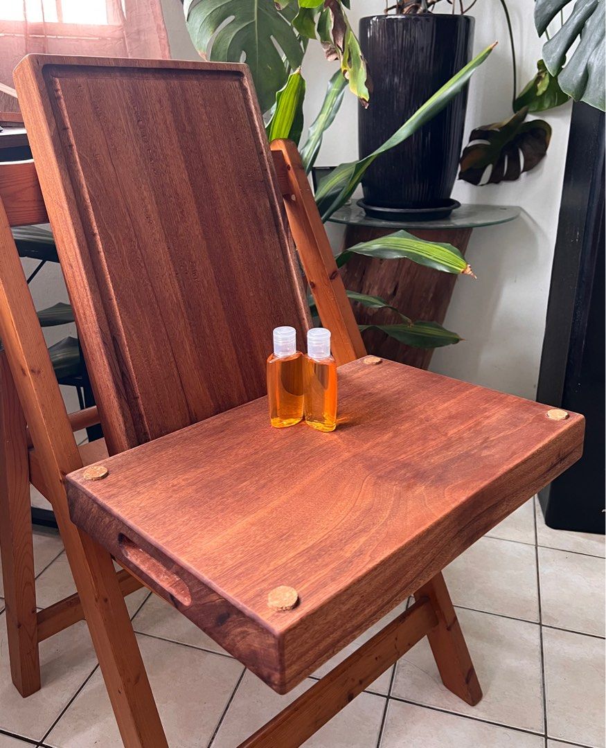 Premium exotic Surian Batu Butcher’s block Chopping board Charcuterie ...