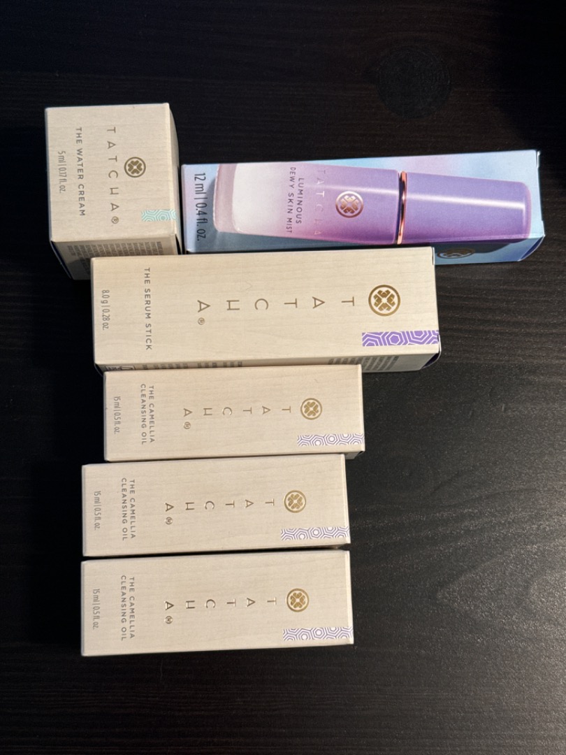 TATCHA travel set, 美容＆個人護理, 健康及美容 - 皮膚護理, 面部 - 面部護理 - Carousell