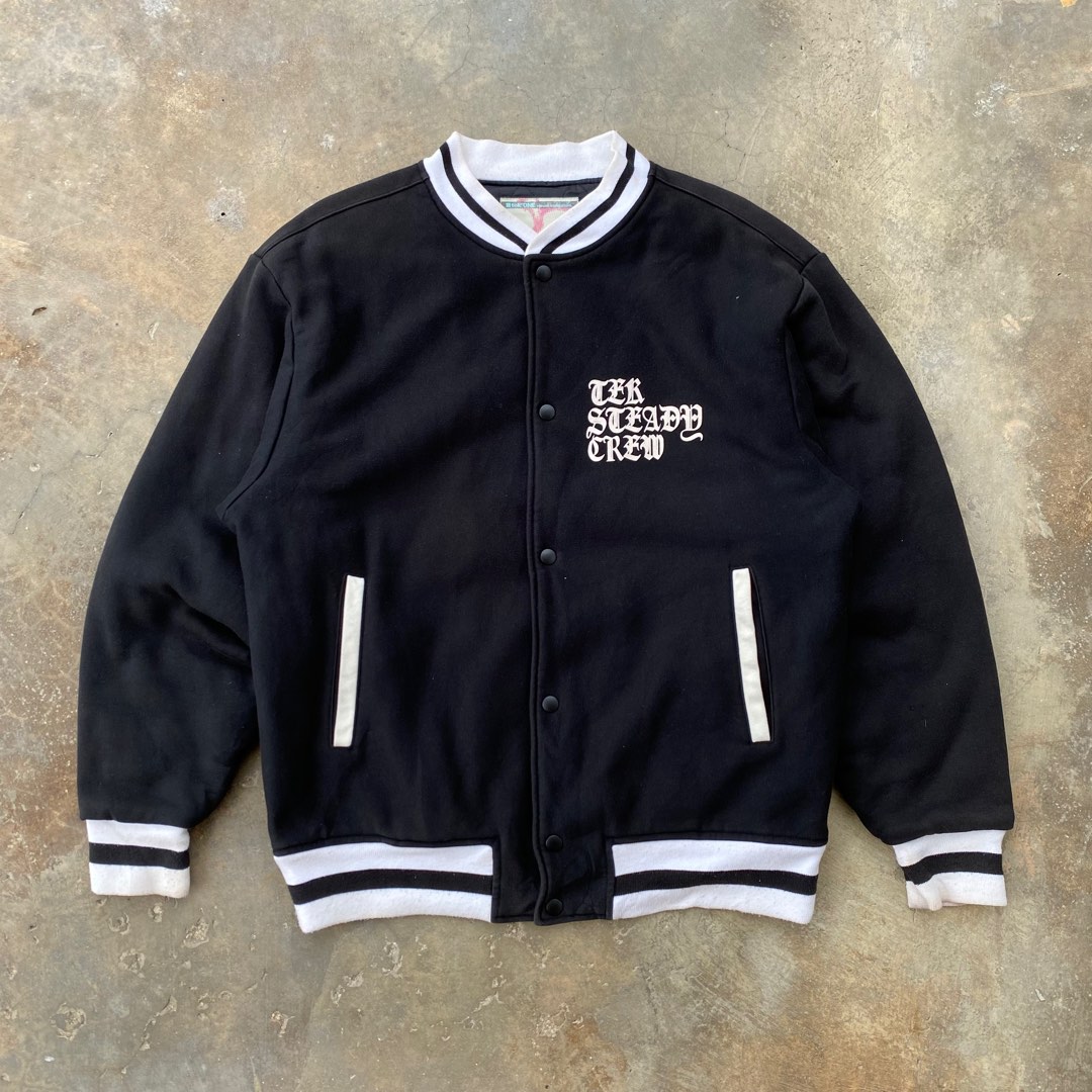 Tek One Visual Vandalizm Japan Varsity Jacket, Men's Fashion, Coats ...