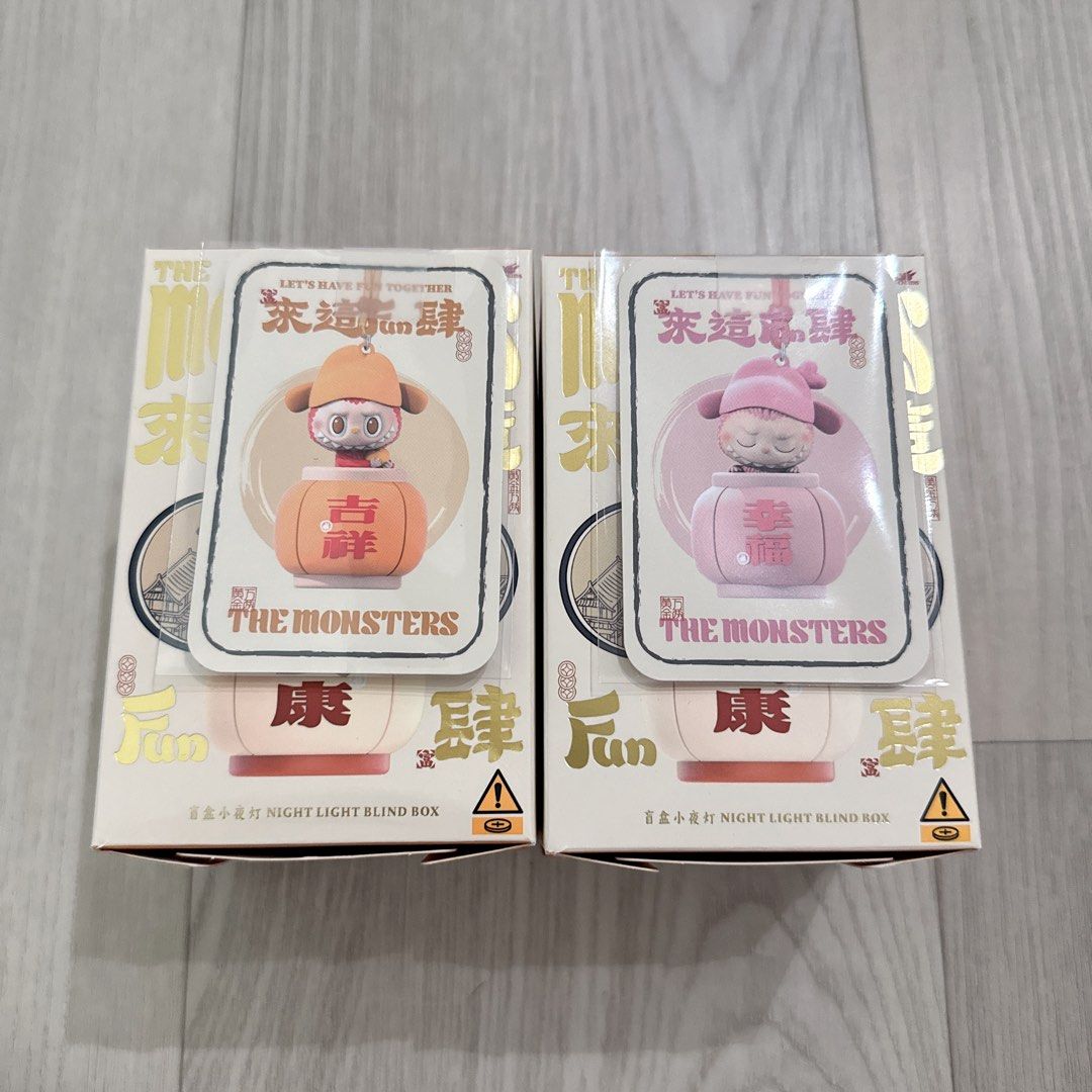 The Monsters Night Light Blind Box |Labubu | Popmart, Hobbies & Toys ...