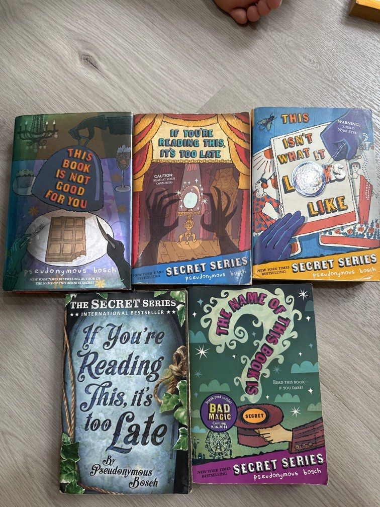 pseudonymous bosch series