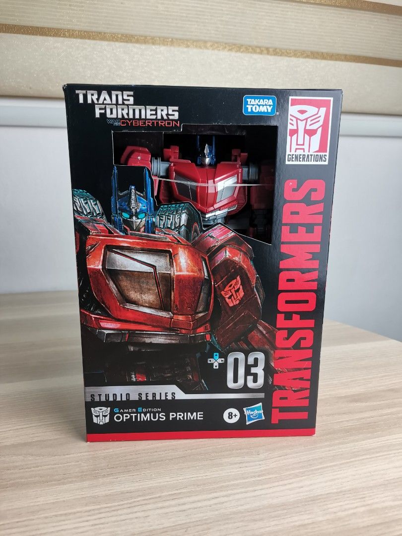 Transformers Studio Series Gamer Edition GE03 Optimus Prime Brand New ...
