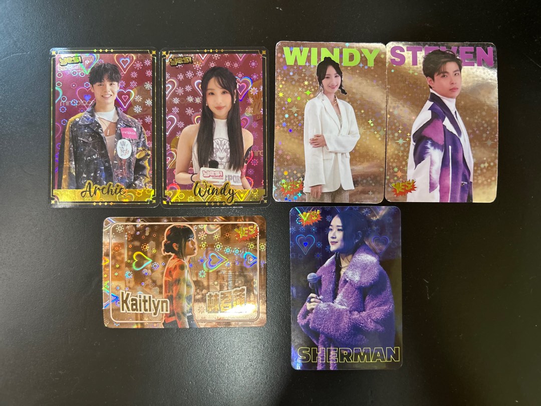 TVB 星夢傳奇 青春本我 Yescard 冼靖峰 姚倬菲 詹天文 何晉樂 文凱婷 劉展霆 張馳豪 林智樂 孫漢霖 潘靜文 黃奕斌 林君蓮, 興趣及遊戲, 收藏品及紀念品, 明星周邊 ...