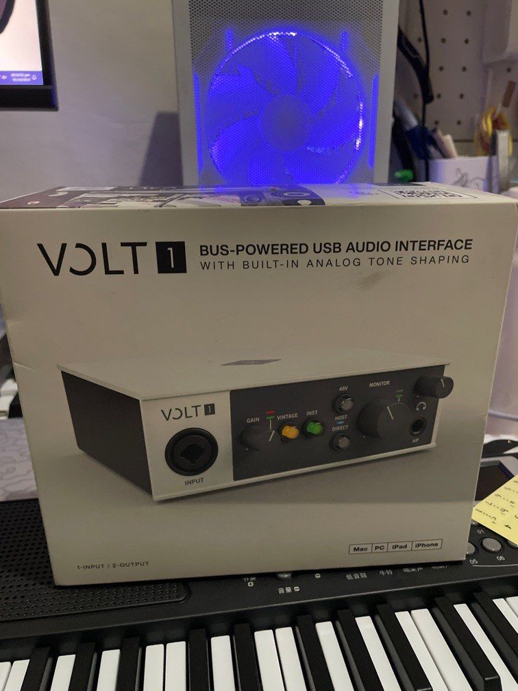 Universal Audio Volt 1 USB Audio Interface Brand New Sealed In Box, 音響 ...