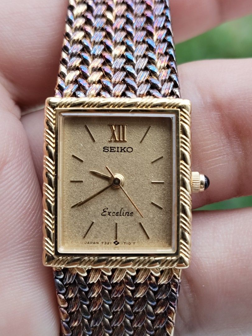 Used Vintage Seiko Exceline 7321-6050 *3 Ladies Watch, Hobbies & Toys, Collectibles ...
