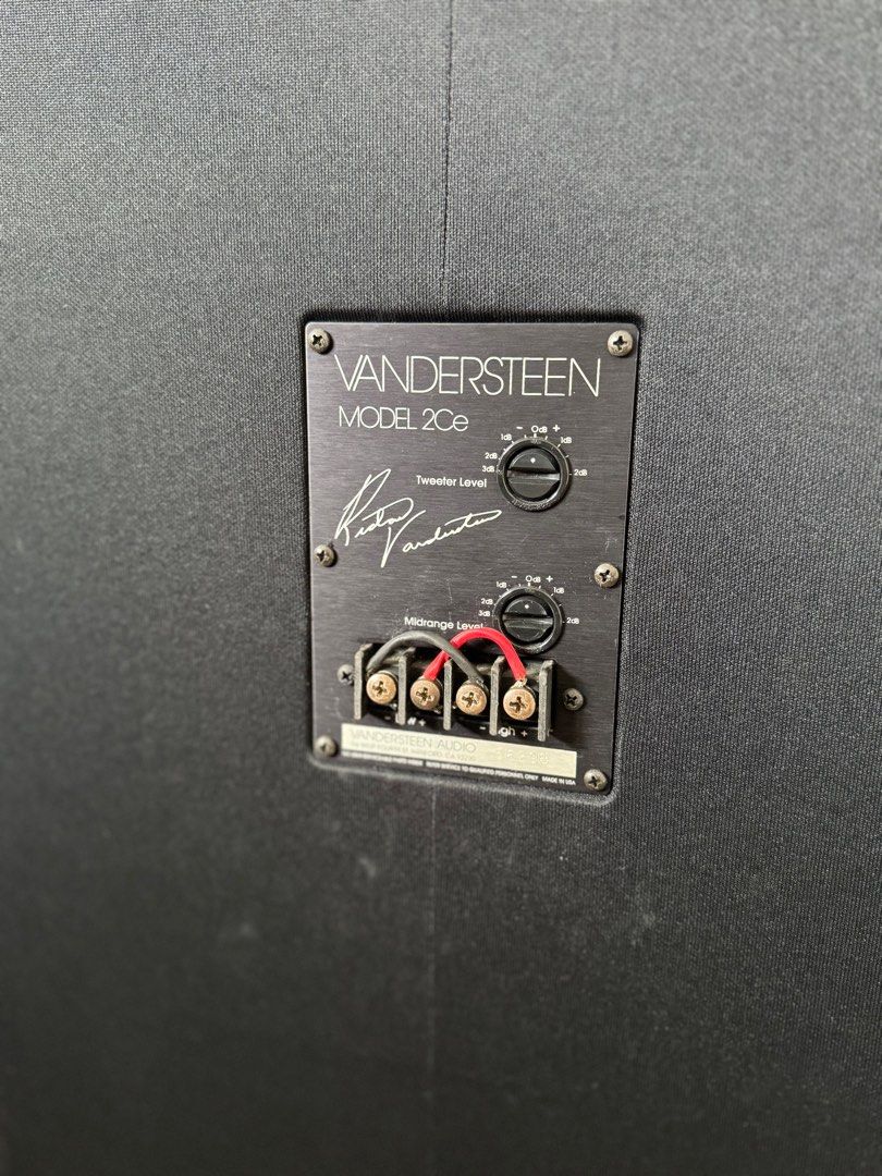 Vandersteen 2CE Signature, Audio, Soundbars, Speakers & Amplifiers on ...
