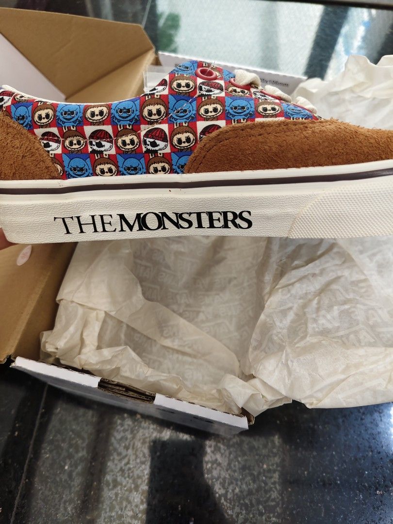Labubu Vans Era X The Monsters, Women's Fashion, Footwear, Sneakers on ...