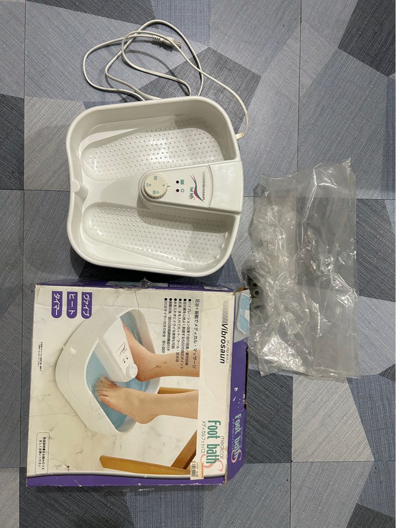 Vibrosaun Medical Foot Bath, Beauty & Personal Care, Foot Care on Carousell