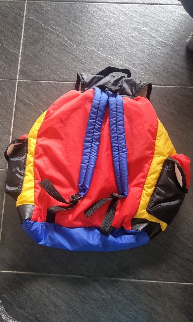 Vintage 1990s Colorful CARRY CLUB School Bag Rare, Men's Fashion, Bags ...