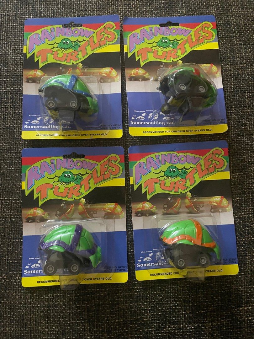 Vintage ko tmnt teenage mutant ninja turtles bootleg moc rainbow ...